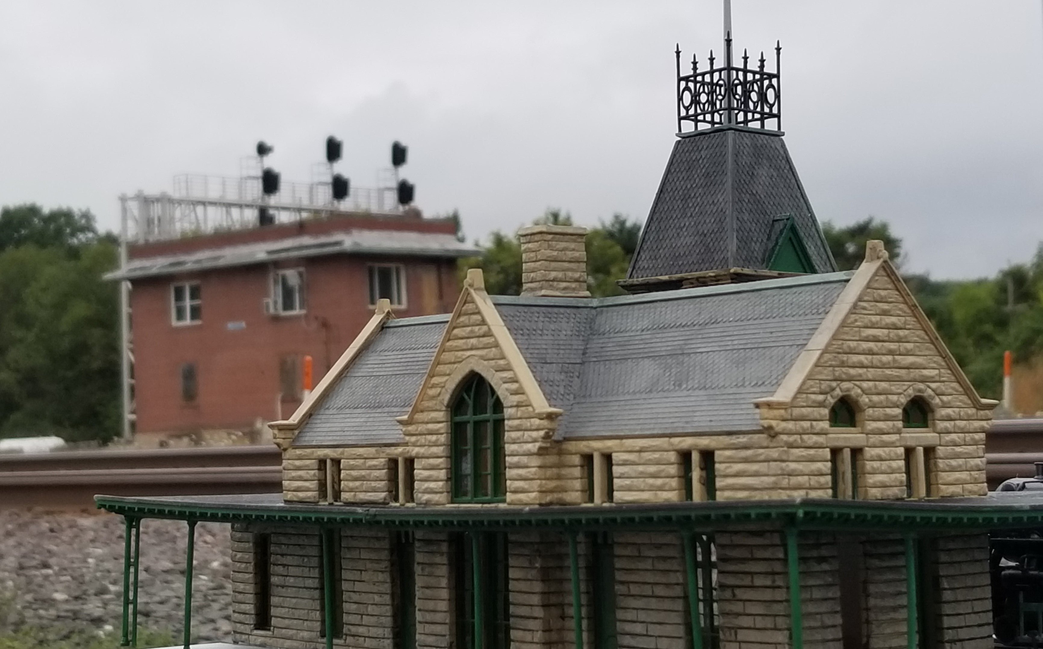 Berea Train Station - S Scale – Leopard Architectural Models