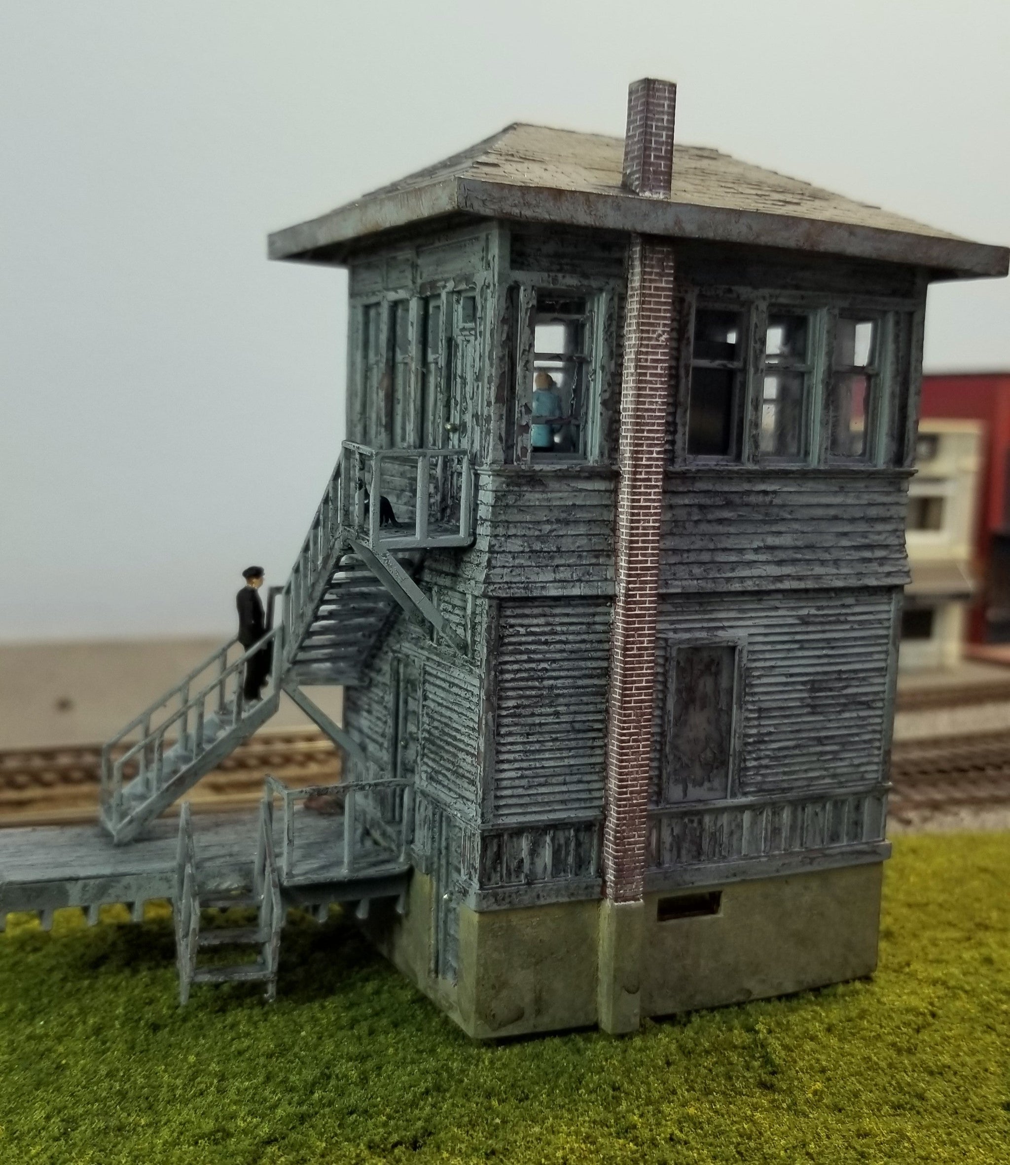 GN (Grafton WV) Interlocking Tower - N Scale – Leopard Architectural Models