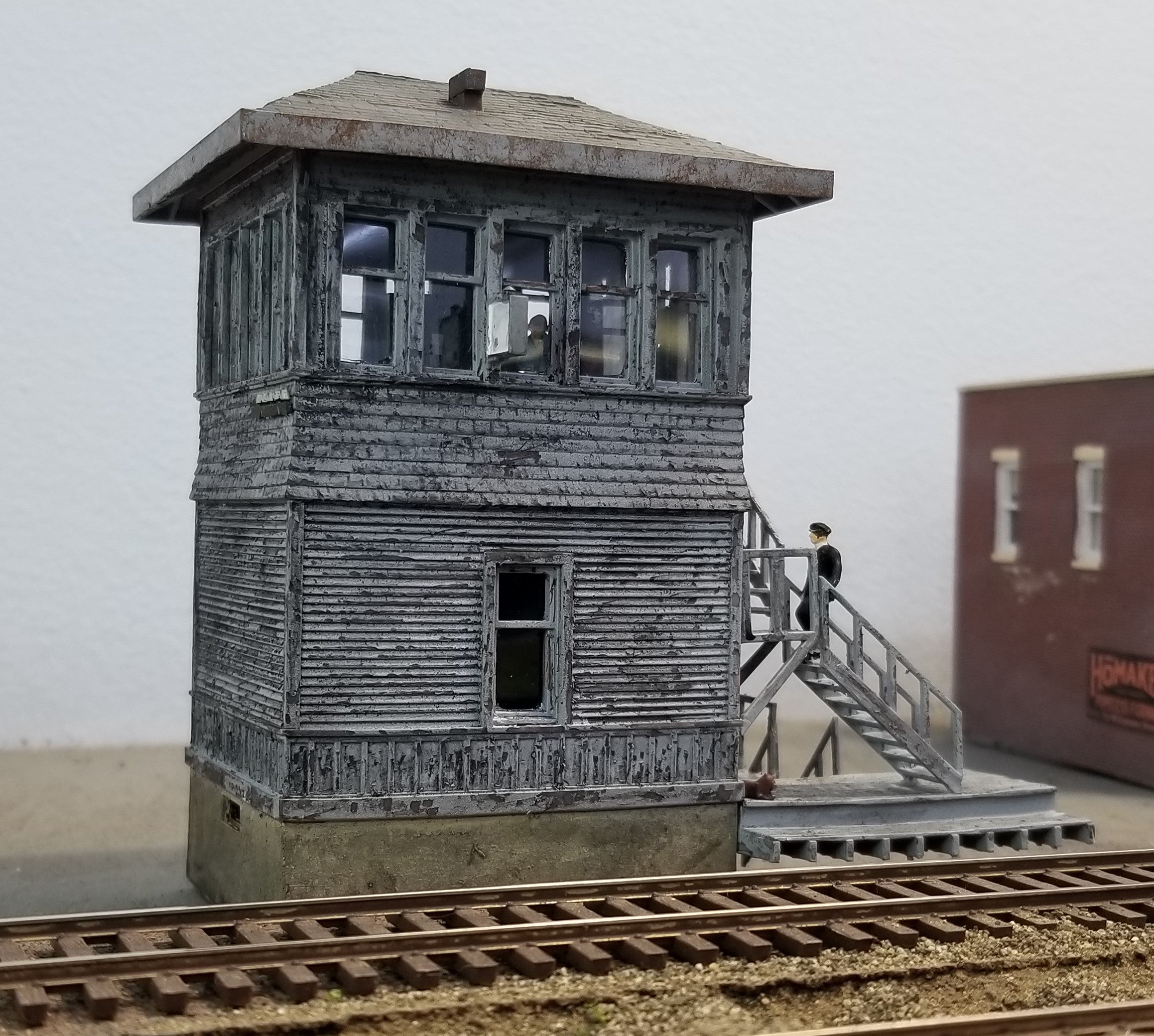 GN (Grafton WV) Interlocking Tower - N Scale – Leopard Architectural Models