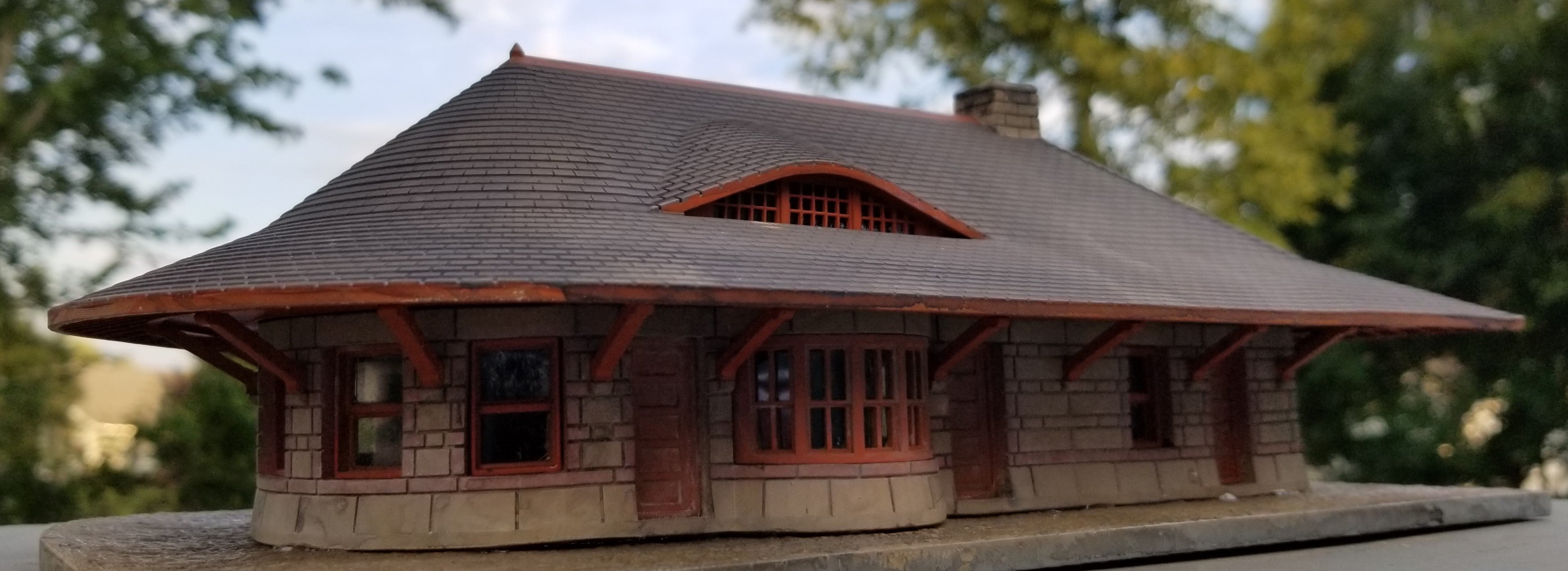Hinsdale (MA) Depot HO-Scale – Leopard Architectural Models