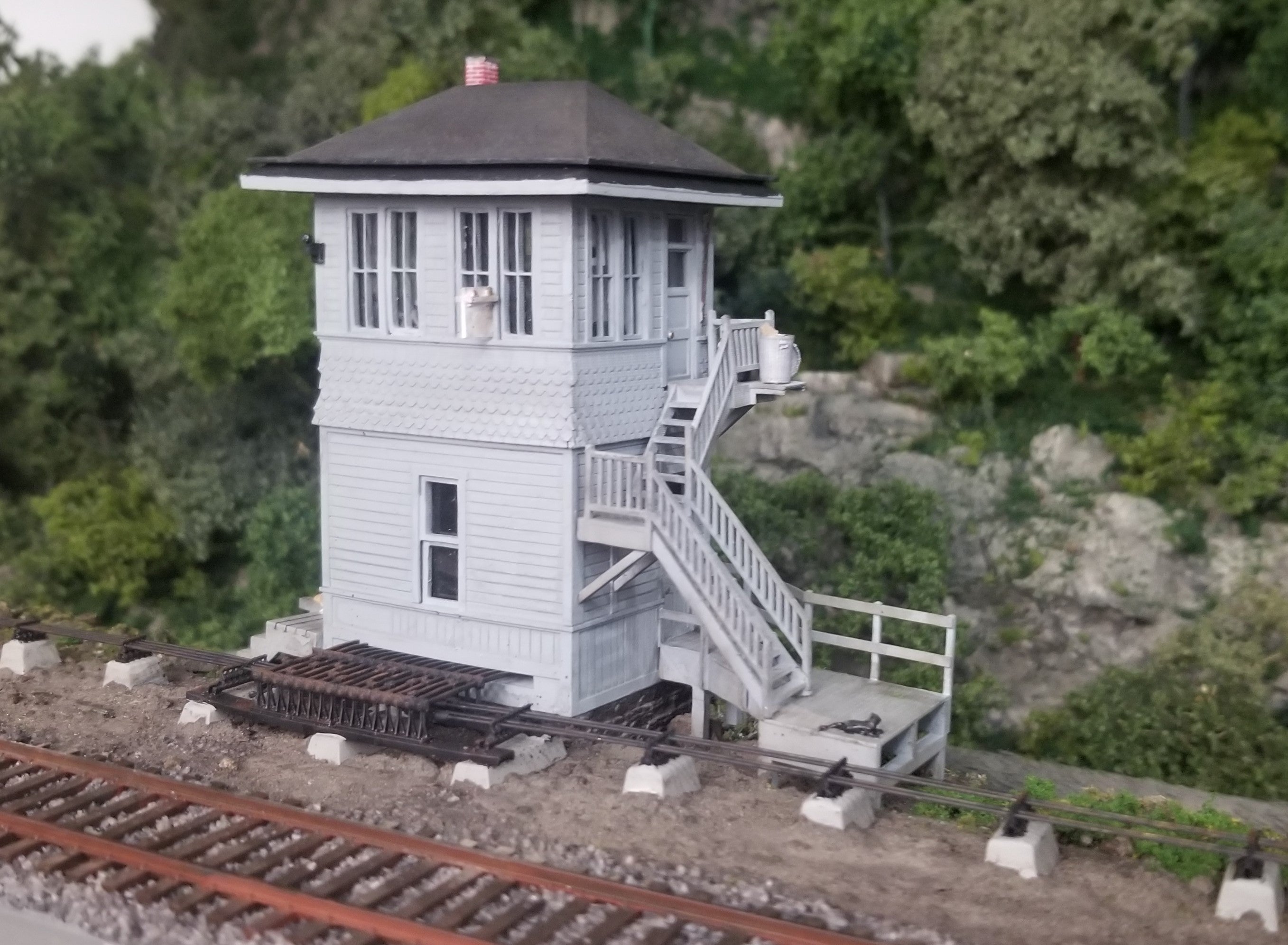 Hyndman Q Tower - HO Scale – Leopard Architectural Models