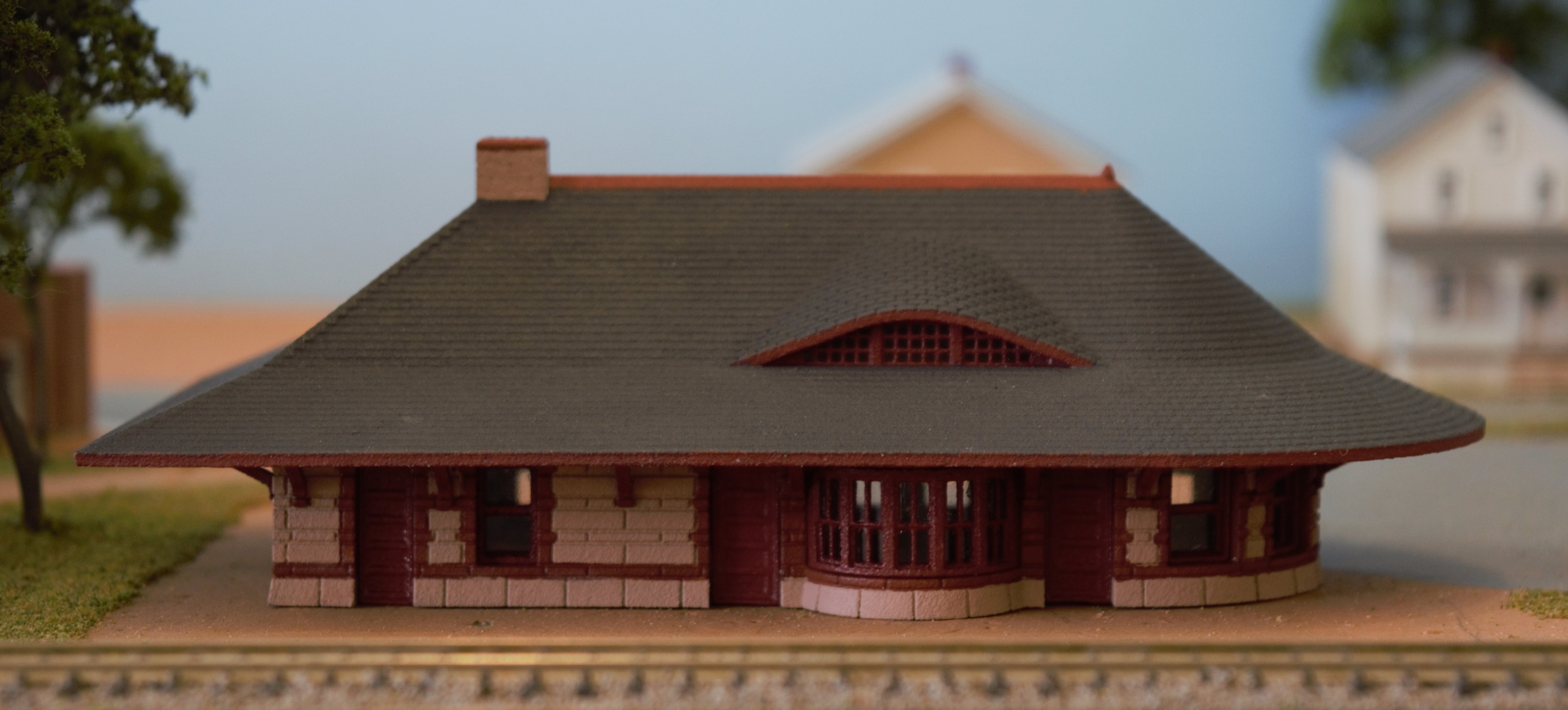East Brookfield Depot - N Scale – Leopard Architectural Models